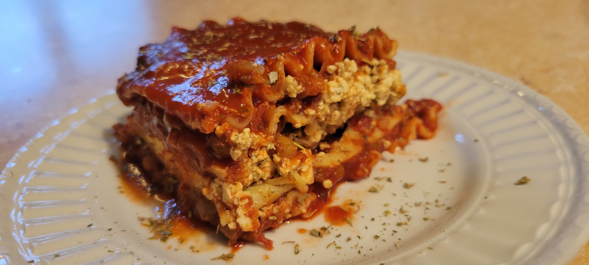 Hearty Lentil Lasagna - FatManRants